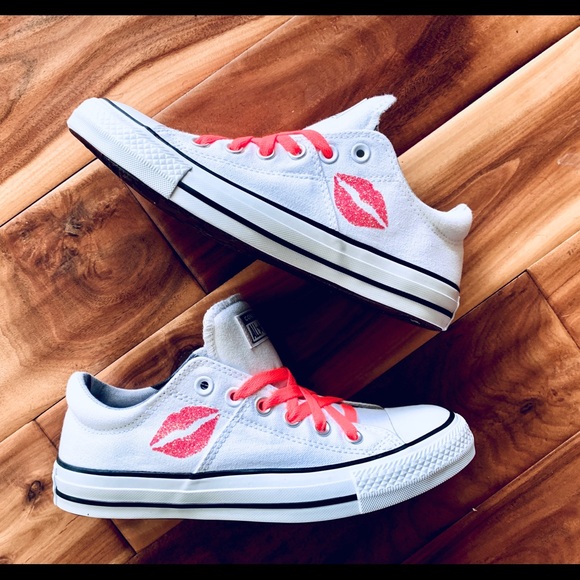 Converse | Shoes | Kiss Lips Converse Sneaker | Poshmark